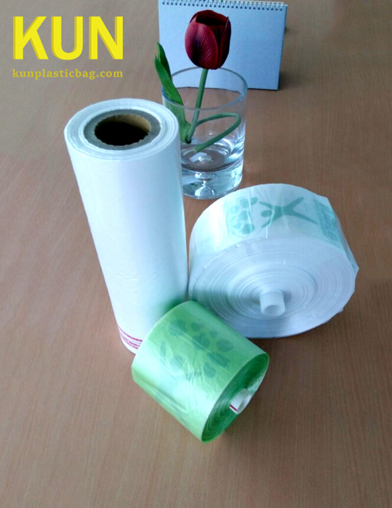 Custom Vegetable Plastic Bags On Roll - Kun Plastic Bag Company